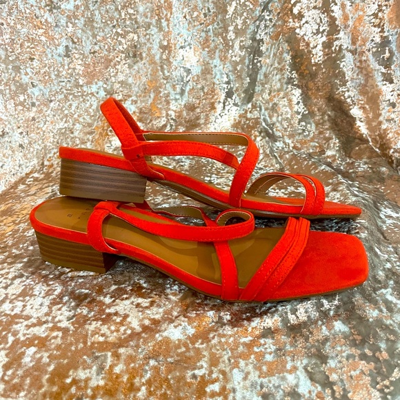 a new day | Shoes | Red Strappy Sandals | Poshmark